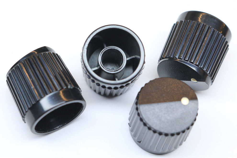 KNB1E2B-MM Bevel-Top Knob, 6mm Press-fit – LHZ Preamps